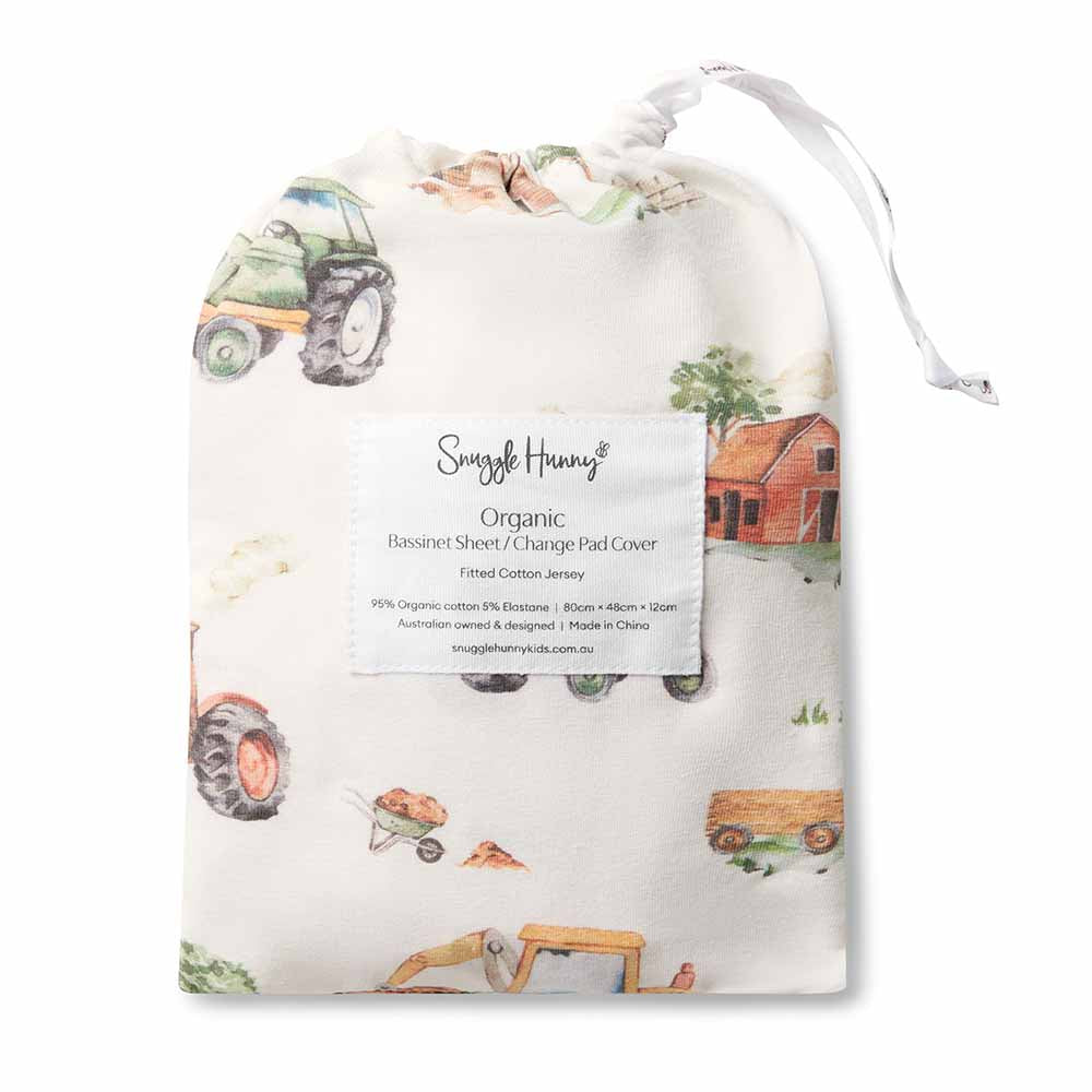 Diggers Sheet & Change Pad Cover – Wandering North